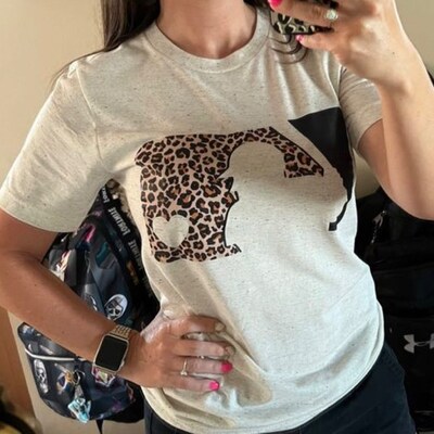CUSTOM Baseball Leopard Shirt/ Baseball Tee / Baseball T-shirt/ Leopard ...