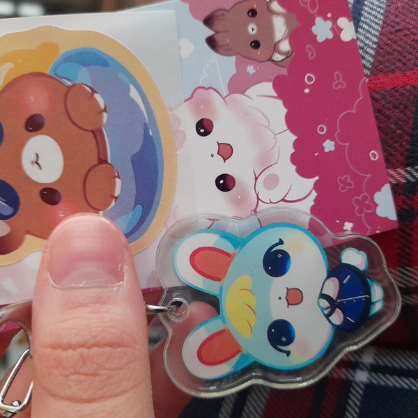 AC Acrylic Charm Shino Ione Sasha Kiki Ruby Chia Marty Ketchup Pekoe ...