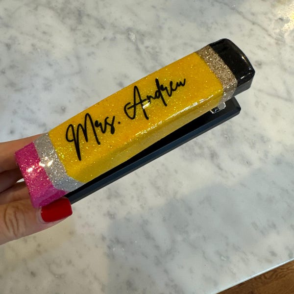 Teacher GIFT Resin Staplertape Dispensersticky Note Holderboard ...