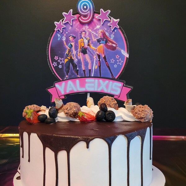 Mercat Gabby Cat Playhouse Inspired Custom Cake Topper - Etsy