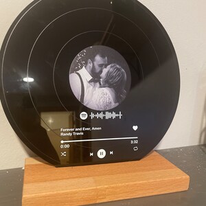 Song Personalized Record Birthday Gift for Her Anniversary - Etsy