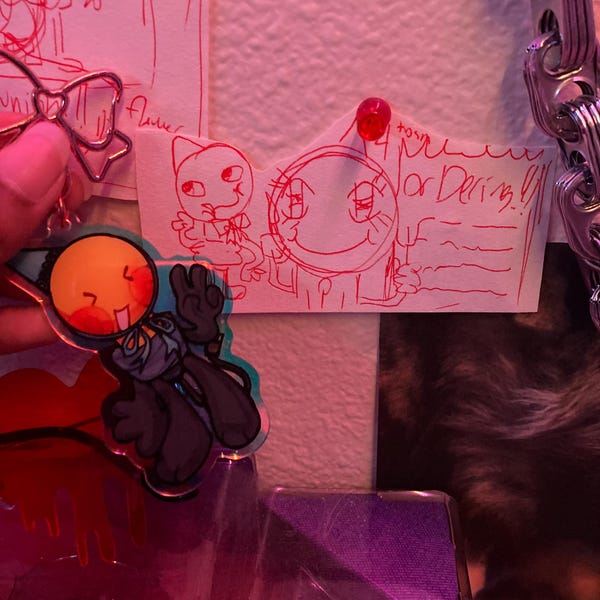 Flower Bfdi Keychain Ii Object Show Osc - Etsy