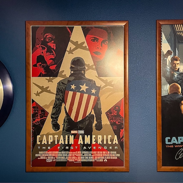 Captain America Shield Wall Mount / Super Hero Shield Display - Etsy