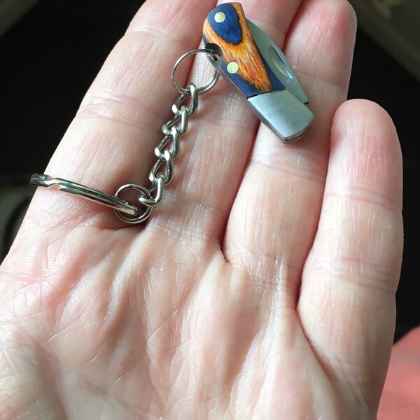 Mini Zipper Knife EDC Keychain Pendant Knife - Etsy