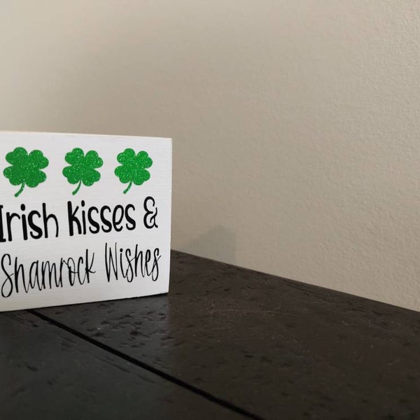 St Patrick/shamrock/shelf Sitter/tiered Tray/home Decor/farmhouse ...