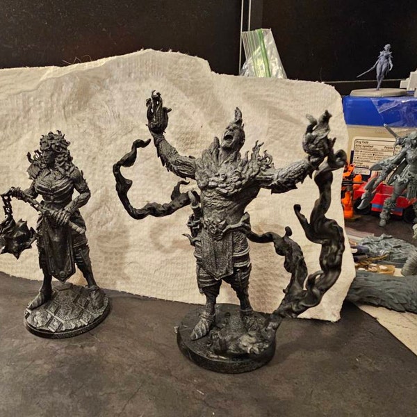 Undead Anubis, Ancient Egyptian God King Archvillain Games Printed ...