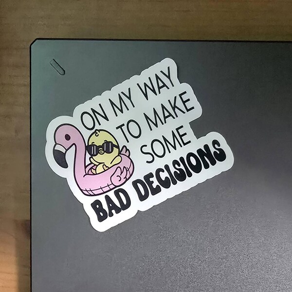Rad-ish Sticker Funny Vegetable Pun Vinyl Sticker Cute Radish Wearing ...