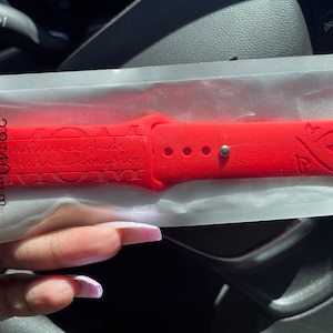 Blessed Watch Band With Heart and Cross - Etsy