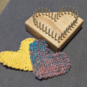 Adjustable Rug Twining Loom for Rugs Runners Hot Pads | Etsy