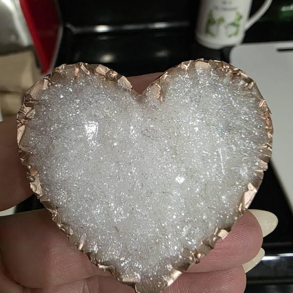 Resin Geode Phone Grip, Phone Accessories, Druzy Phone Grip, Geode ...