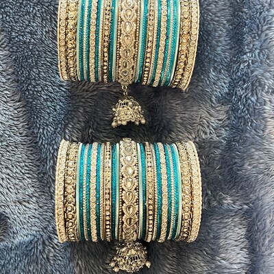 Indian Bangles Set / Bridal Bangles Set / Indian Jewelry / - Etsy
