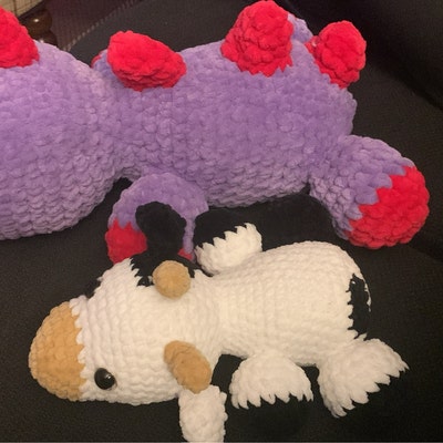 Sleepy Collection PDF NOT a Finished Item Unicorn, Bear, Dino & Cow ...