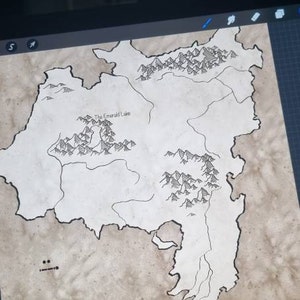 Procreate Brushes for Fantasy Map - Etsy