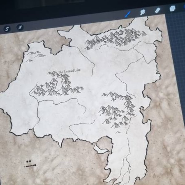 Clipstudio Brushes for Fantasy Map - Etsy Canada