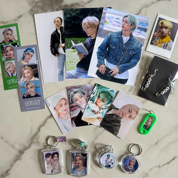 Twice Keychains K-pop Keychains Kpop Photo Keychains Double Sided ...