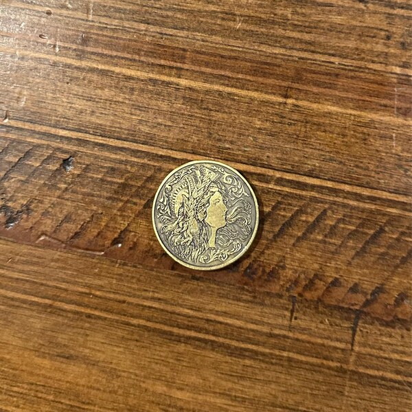Coin of Curses - Dnd / RPG 5e DM Roleplay Coin for Tabletop / LARP - Etsy