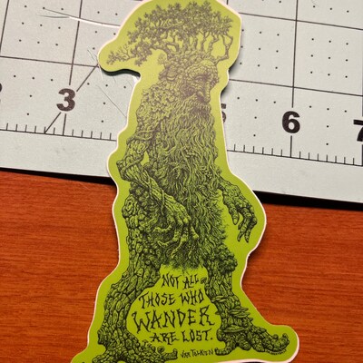 Wandering Ent Art Sticker - Etsy