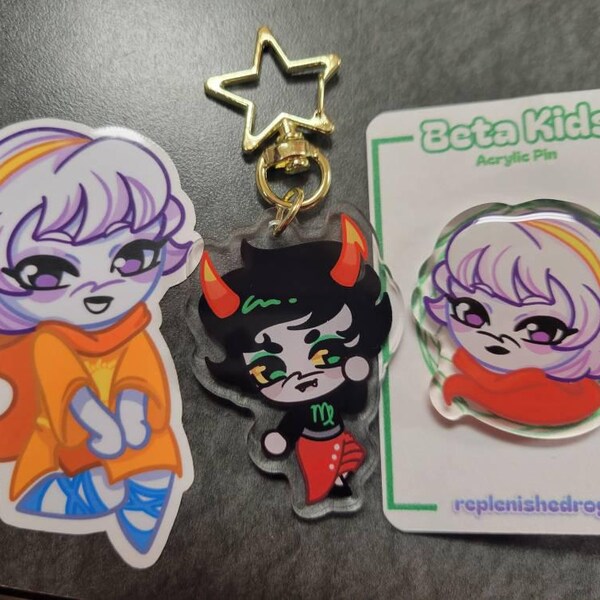 Baldurs Gate 3 - Astarion & Gale (bloodweave) Keychain / Charm - Etsy