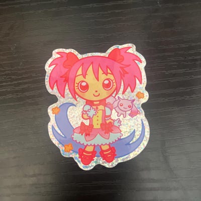 Gyaru Hatsune Miku Acrylic Epoxy Glitter Keychain - Etsy