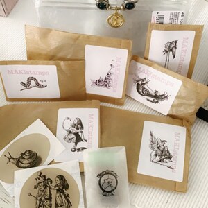 Renaissance Stamp / Art Rubber Stamp / Tudor Woman 140403 | Etsy