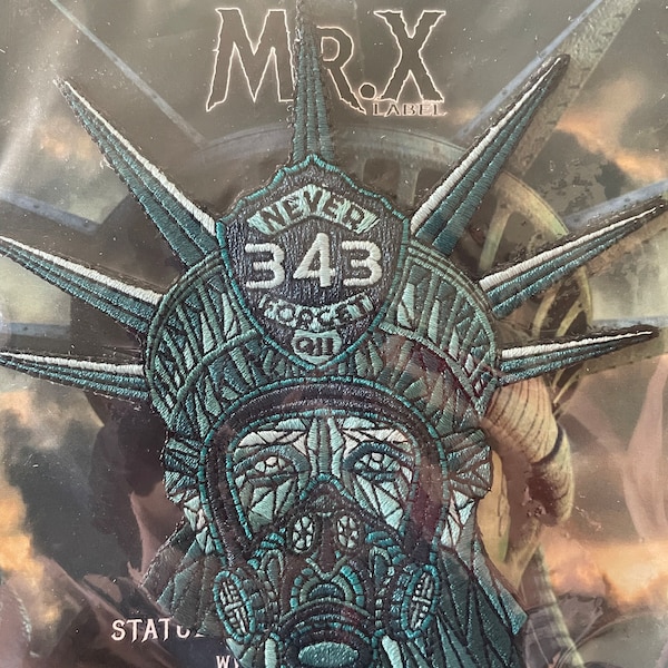 911 Tribute - 343 Fire - Statue of Liberty Patch - Etsy