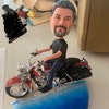 Custom Bobblehead on Motorcycle, Custom Racing Motorcycle Bobblehead ...