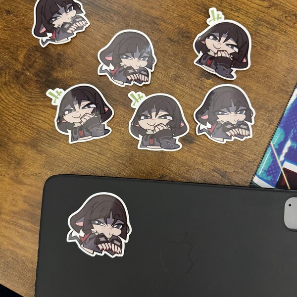 Lycaon Rose Vinyl Sticker - Etsy