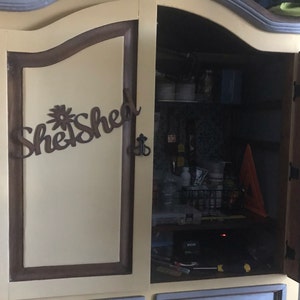 She Shed Rusty Metal Sign - Etsy