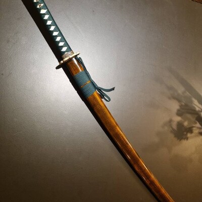 Handmade Full Tang Katana Hand Forged Very Sharp Japanese Samurai ...