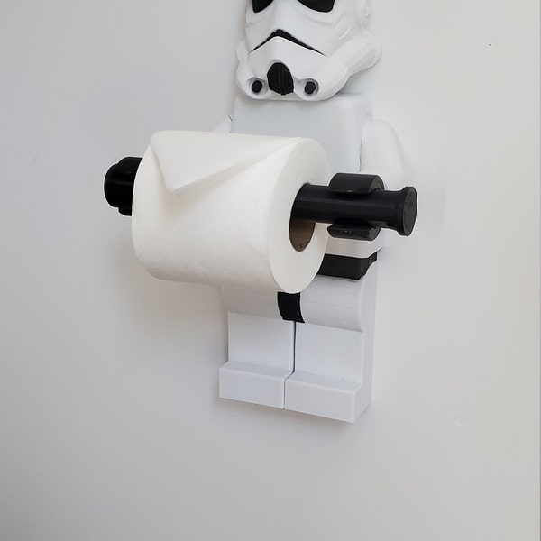 Star Wars Stormtrooper Toilet Paper Holder 3D Printed Star Wars Lover ...