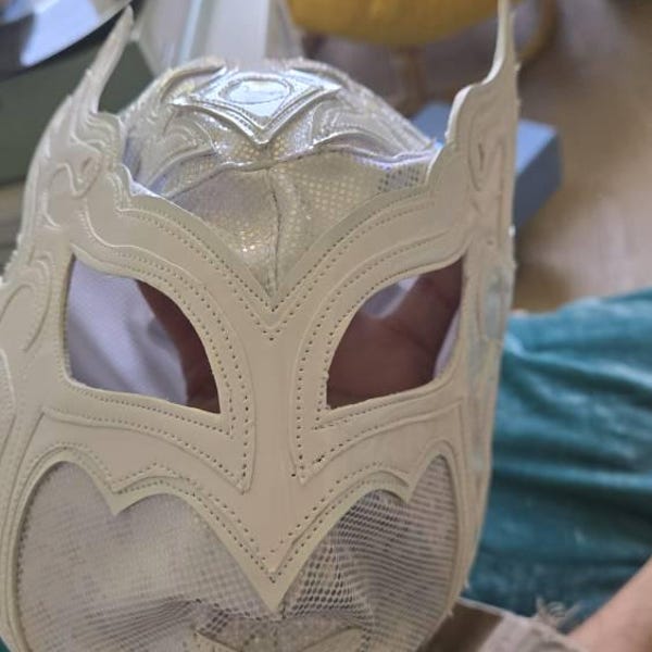 Hand Made NINJA MASK Wrestling Mask Luchador Costume Wrestler Lucha ...