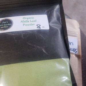 ORGANIC PLANTAIN Leaf POWDER Certified Organic Kosher Plantago Major ...