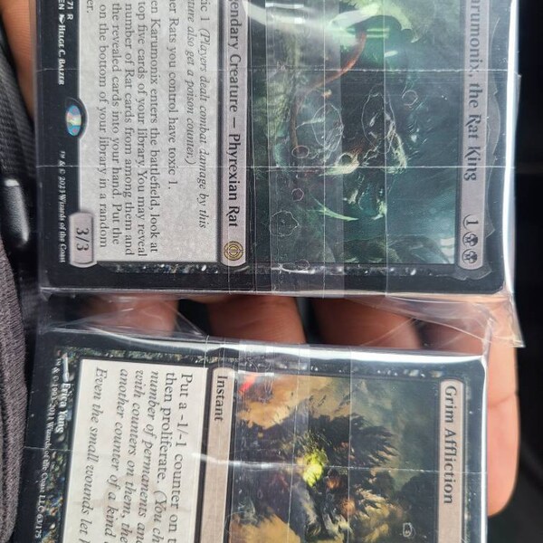 Black Deathtouch Deck Custom MTG Magic the Gathering Rares 60 Card Deck ...