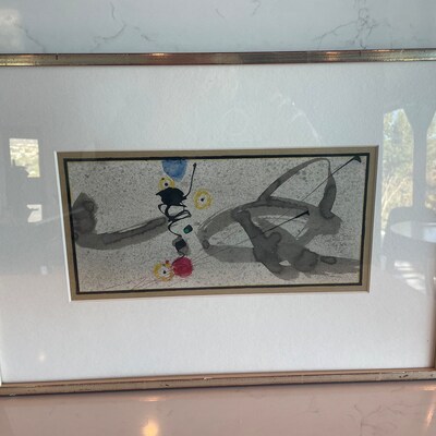 1950's Paris Cityscape Painting 'place De La Trinitie' Vintage Original ...