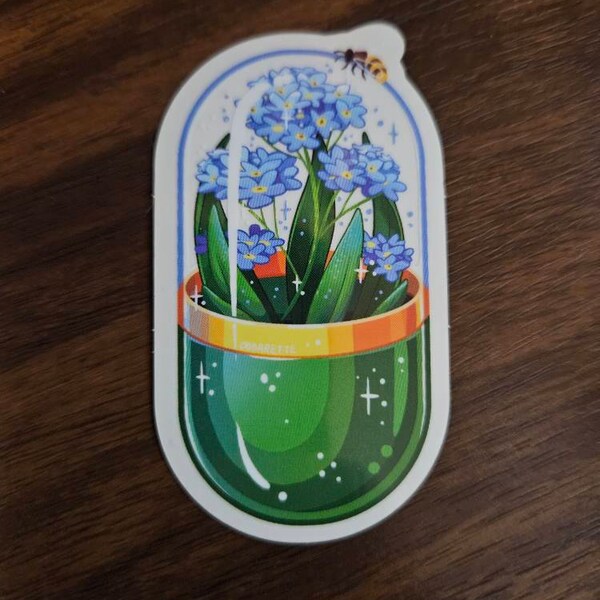 Pink Blob Charm Acrylic Keychain Waterproof Blue Blob Happy Friend - Etsy