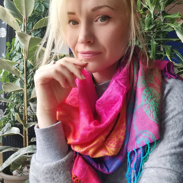 Poncho Cape With Hood / Navy Blue Brown Poncho / Floral Embroidered ...