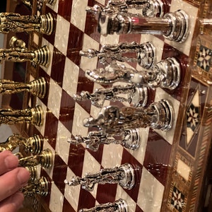 Luxury Chess Game Sets Chess With Storage Personalized - Etsy