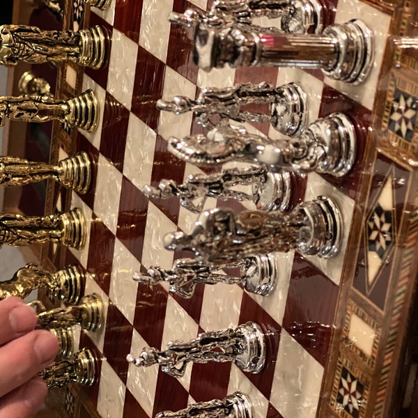 Vip Wood Chess Set - Birthday Gift for Him - Chess Set With Storage ...