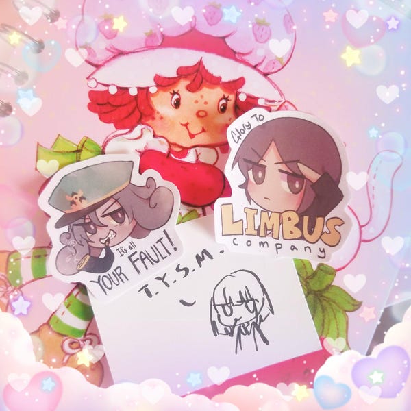 Limbus Company Vinyl Stickers: Silly Goofy Memes - Etsy