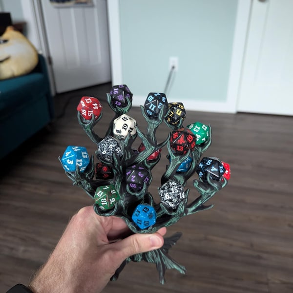 Dice Tree Goddess: Tabletop RPG Dice Display Organizer - Etsy