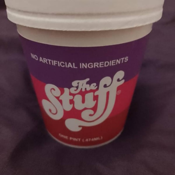 The Stuff Movie Replica Prop Tub RARE - Etsy