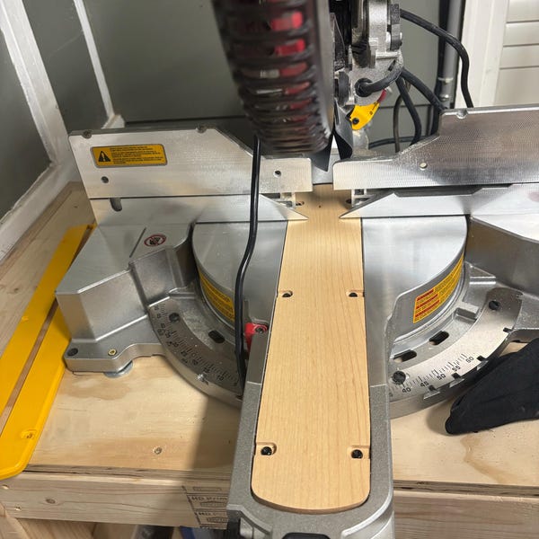 RIDGID R4550 Table Saw Zero Clearance Insert Plate, Hardwood - Etsy