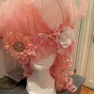 Peacock Headdress/ Peacock Headpiece /feather Mohawk/ Feather Headdress ...