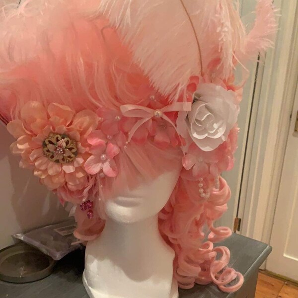 Headwings/ Head Wings/ Headdress/ Headpiece/ Victorian Hat/ Feather ...