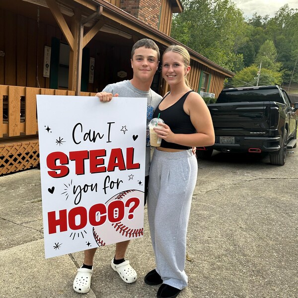 Printable Kitty Homecoming Proposal Sign Hello, I'd Be Kitting If I Din ...