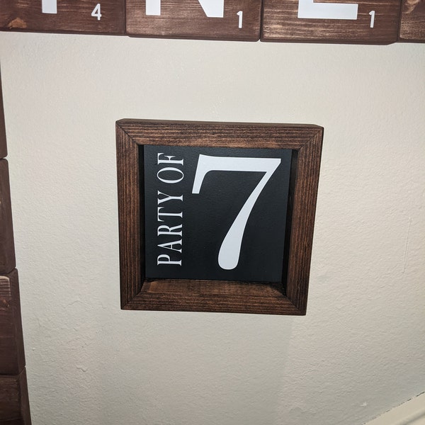Party of Sign, Party Number Sign, Party of Number Sign, Party of 2 ...