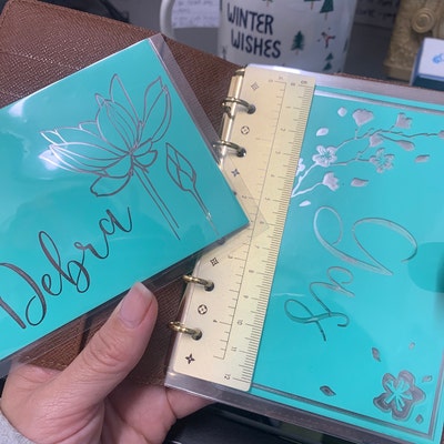 Money Placeholder Clear Laminated Placeholder A6 Size Cat Butt Themed ...