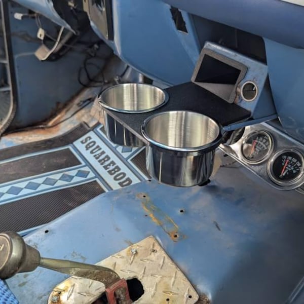 1967 Chevrolet Camaro Console Drink Holder - Extra Large Stainless ...