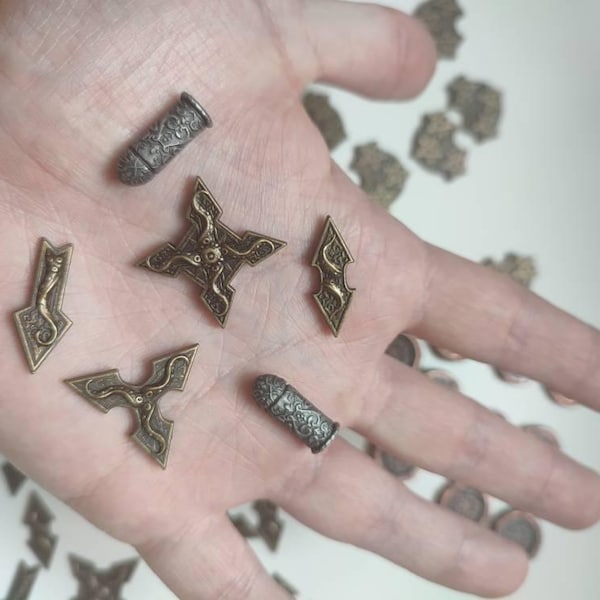 40x Dragon Coins in 3 Different Colors, Metal Token Upgrade for Board ...