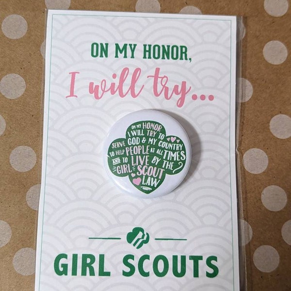Editable LBB Girl Scout Cookie Business Cards 8 Cookies No GF Cookie ...